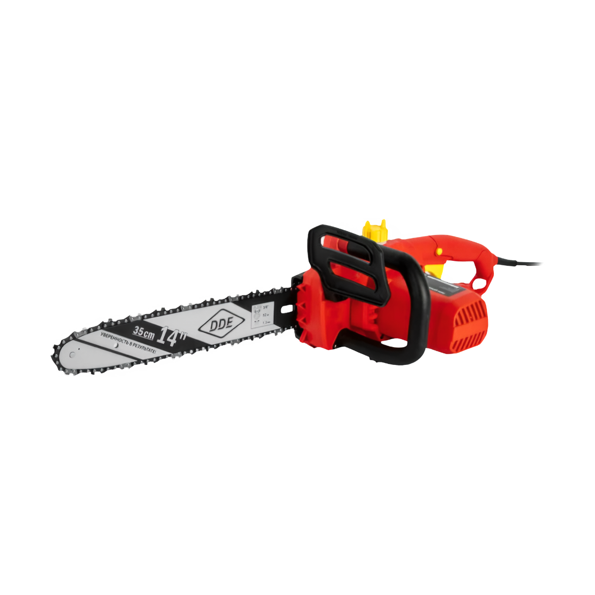 Цепная пила DDE CSE160 (792-773) красный/черный, электрическая 14"1,6 кВт 35 см 3/8PM-52-1,3
