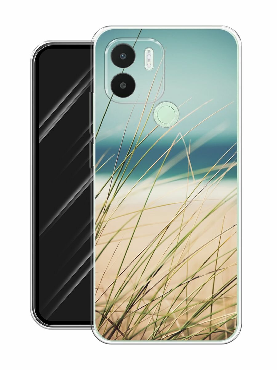 Чехол на Xiaomi Redmi A1+/Redmi A2+/Poco C51/C50 / Редми A1+ с принтом "Морской пляж" — фото 1