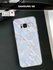 Чехол на Samsung Galaxy S8 / Самсунг Галакси С8 с принтом "Сиреневый мрамор"