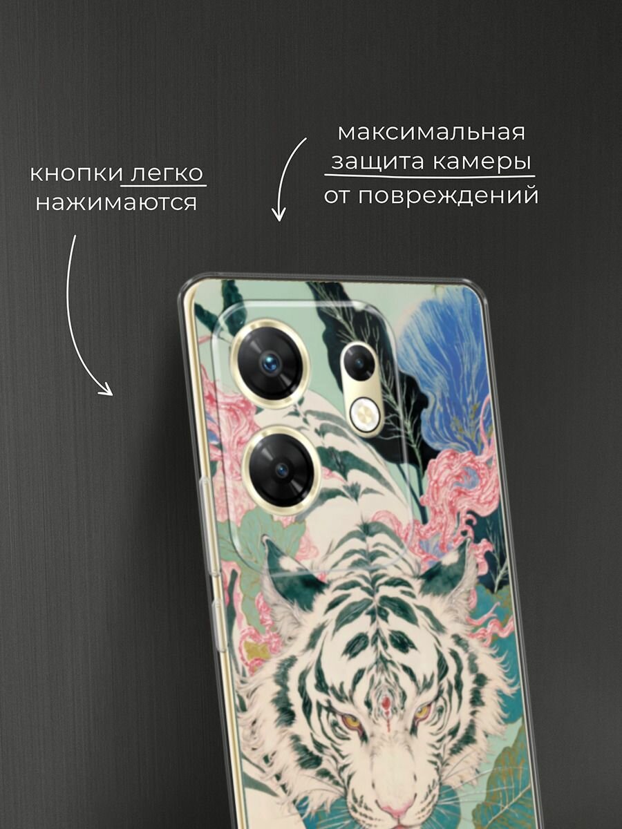 Чехол на Infinix Zero 30 4G / Инфиникс Зеро 30 4G с принтом "Охотник" — фото 1