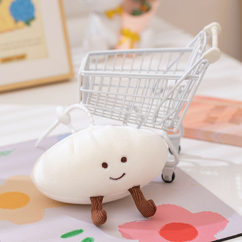 Plush dumpling keychain мягкая мини игрушка милый коллекционный подарок для детей декор