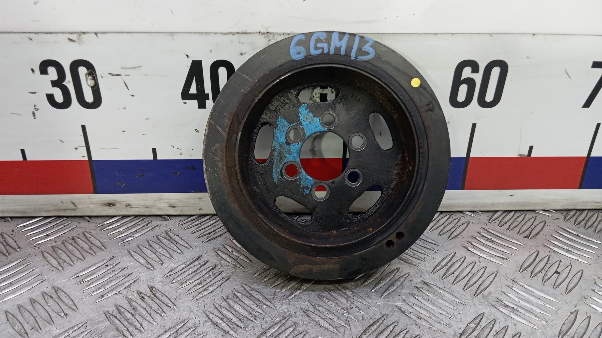 Шкив коленвала демпферный дизельный LAND ROVER DISCOVERY 4