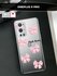 Чехол на OnePlus 9 Pro / ВанПлас 9 Про с принтом "Pink Bows", прозрачный