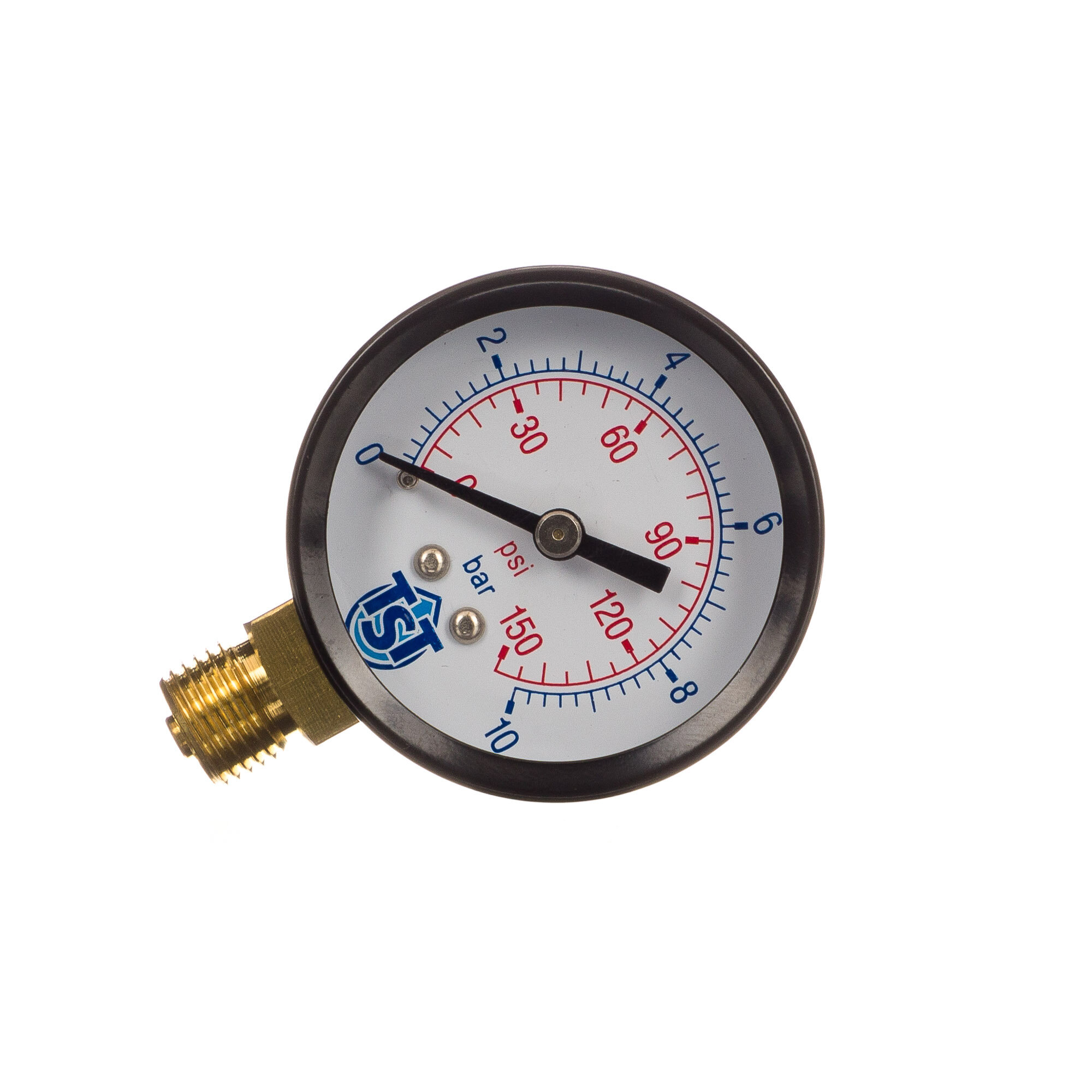 Манометр TST, радиальный, цифровой, 10 бар 1/4*50 "НР (Верт)