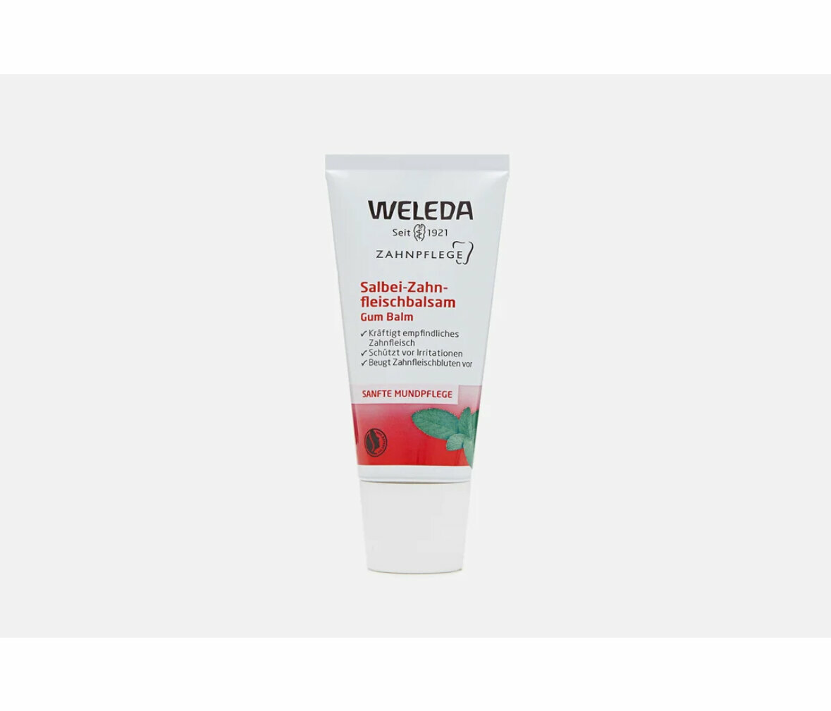Бальзам для десен, WELEDA dental gum balm, очищение полости рта, 30ml
