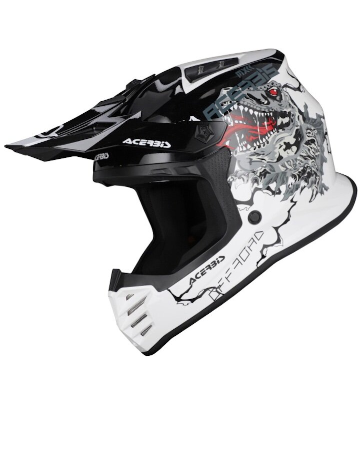 Шлем детский Acerbis PROFILE JUNIOR White/Black S (47-48)