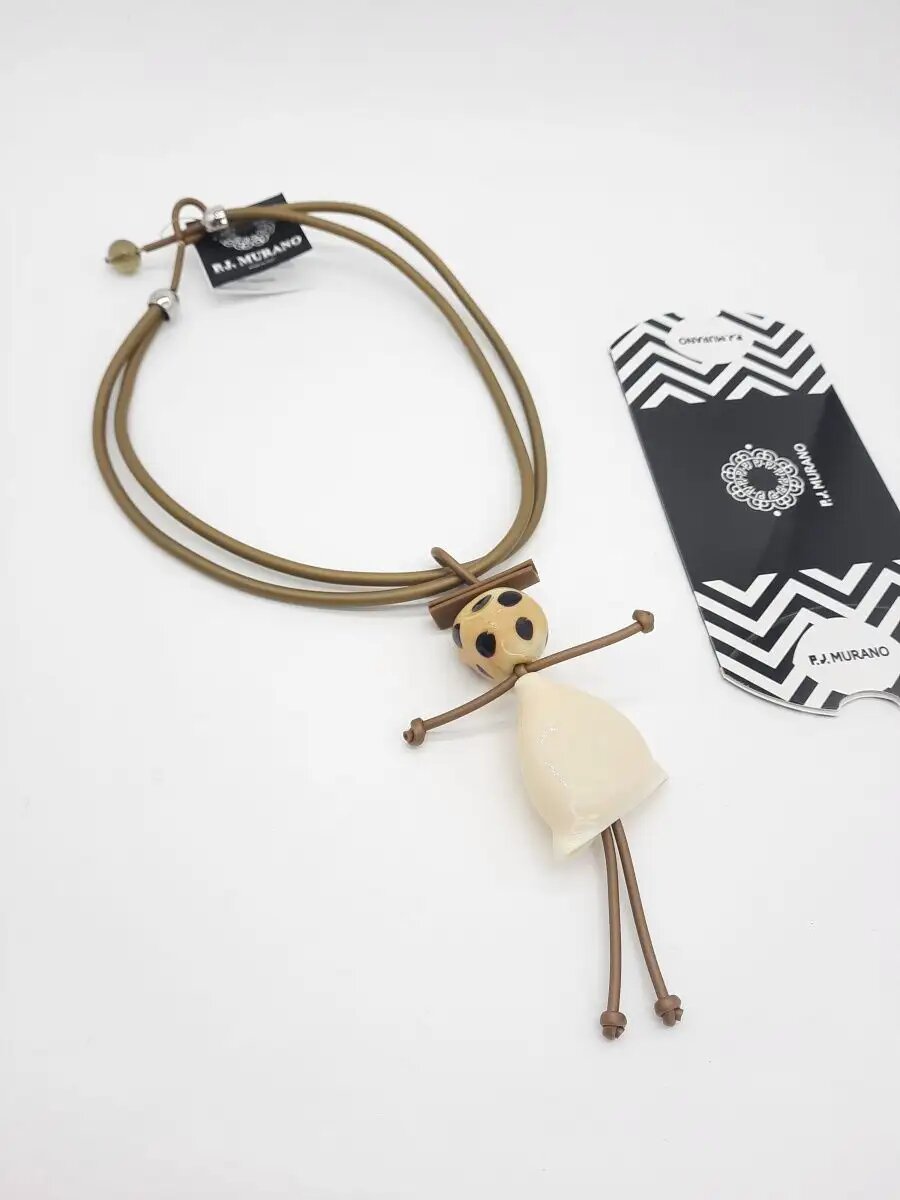 Колье, муранское стекло, стекло