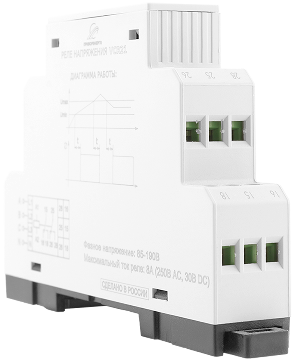Реле контроля напряжения VCR21, Арт. НФ-00000859, ООО "НТК приборэнерго"