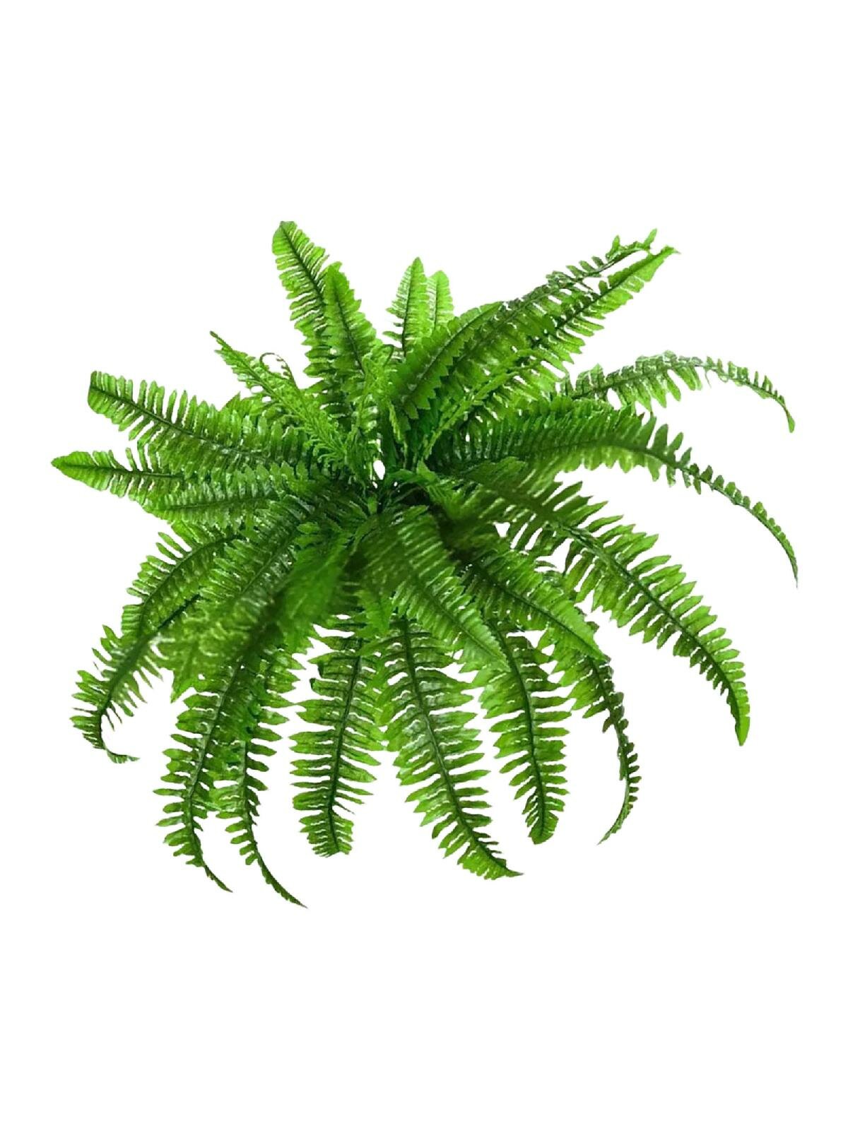 Реалистичные пластиковые листья папоротника для крыльца, двора, сада, наружного и внутреннего использования