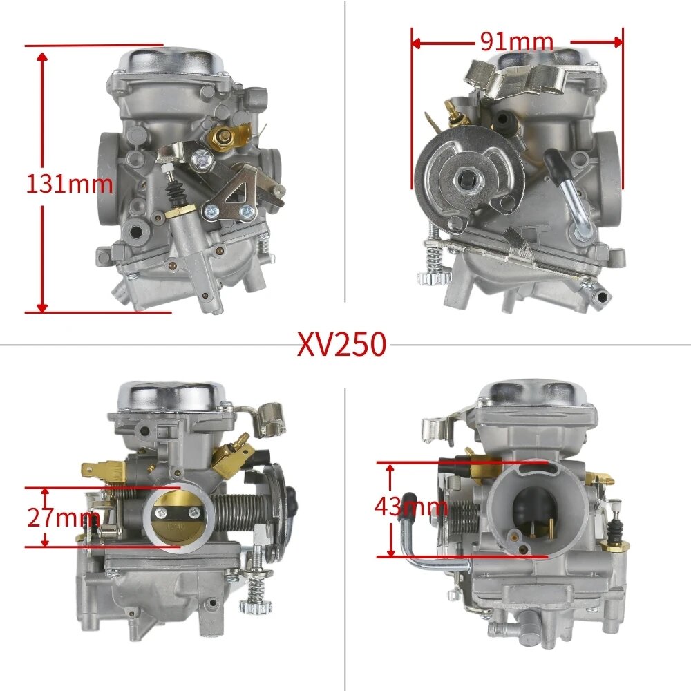 XV250 26 мм для Yamaha Virago Route 66 V Star 125 250 XV250 1988-2023 XV125 1997-2000 грязевой питбайк, мотоциклетный карбюратор, карбюратор