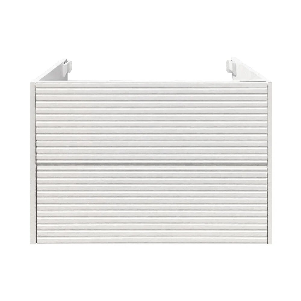 Тумба под раковину без столешницы Aqua de Marco Parma 80 подвесная, белая, матовая, из МДФ, тумба для ванной, с ящиками