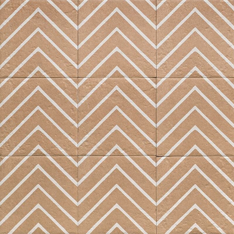 Керамический декор Mainzu Canem Terra Decor Canem One 20х20 20x20 Матовая Коричневый