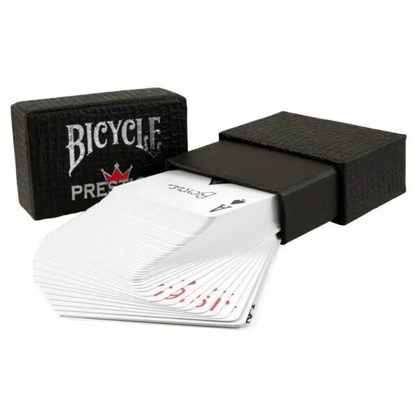 Bicycle Prestige 100% plastic Standard Premium box red / Байсикл Престиж Премиум бокс красные