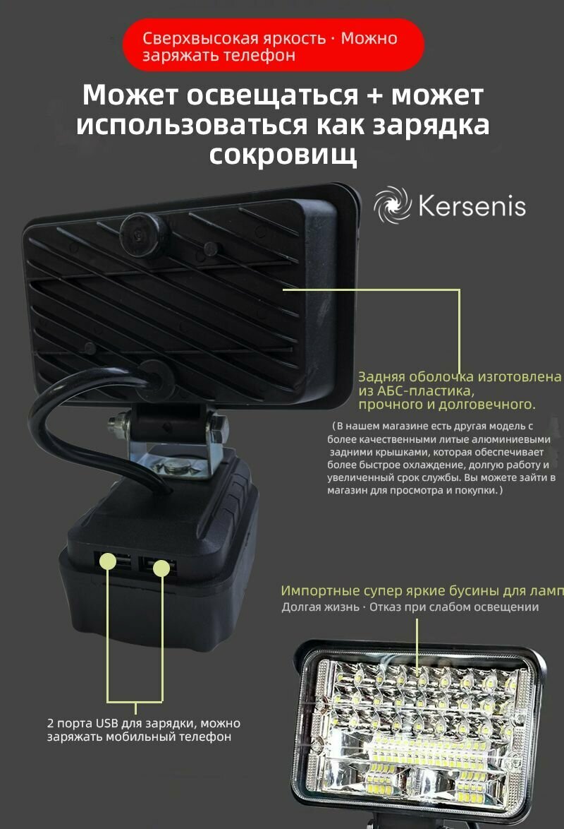 Kersenis Handheld Flashlight — фото 1