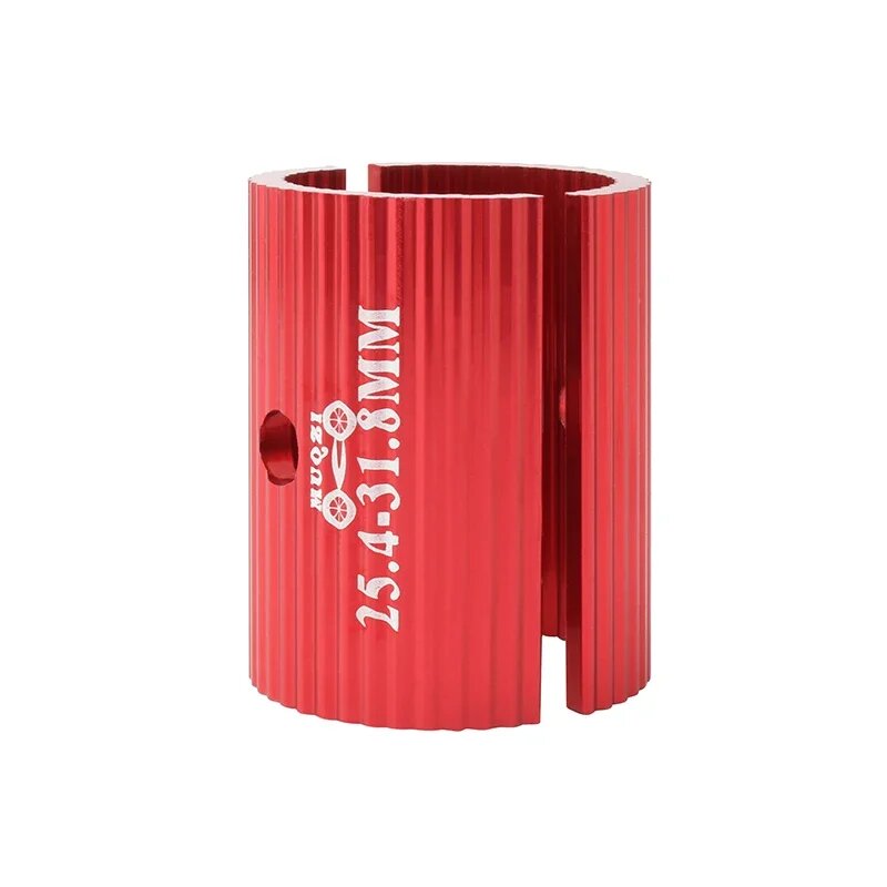 Адаптер для руля MUQZI 25.4-31.8 мм / 31.8-35 мм Красный, 25.4To31.8mm Red