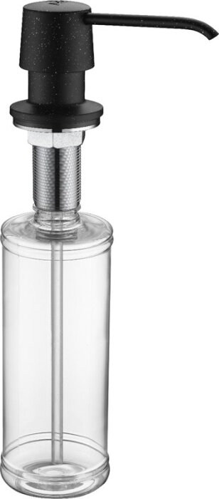 Дозатор для кухонной мойки Paulmark Sauber D001-BLM черный