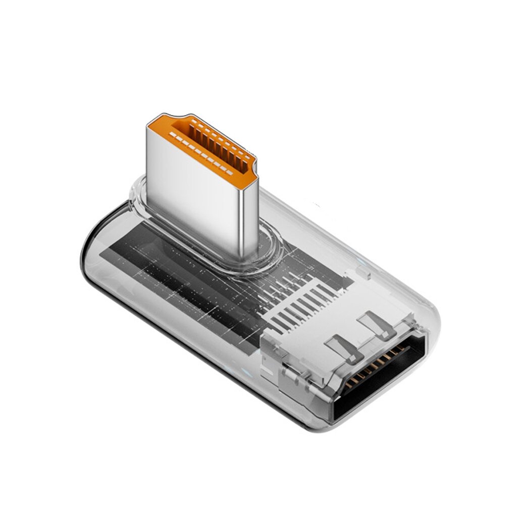 Угловые HDMI-переходники 90° для ПК, ТВ, проекторов и консолей с поддержкой 8K60Hz
