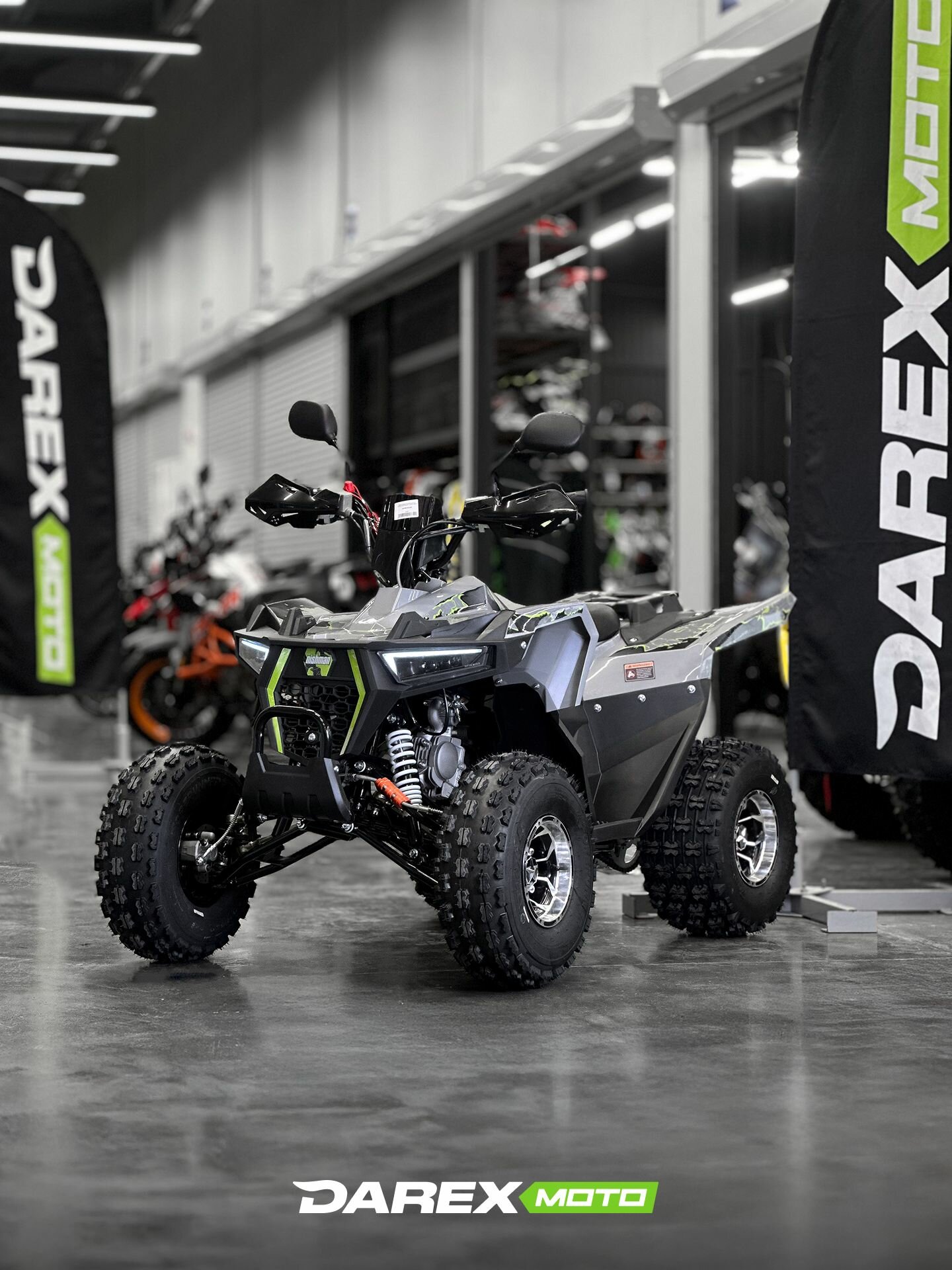 Комплект запчастей для сборки квадроцикла DAREX Nishman 150S, бензиновый, с электростартером, максимальная скорость 45 км/ч