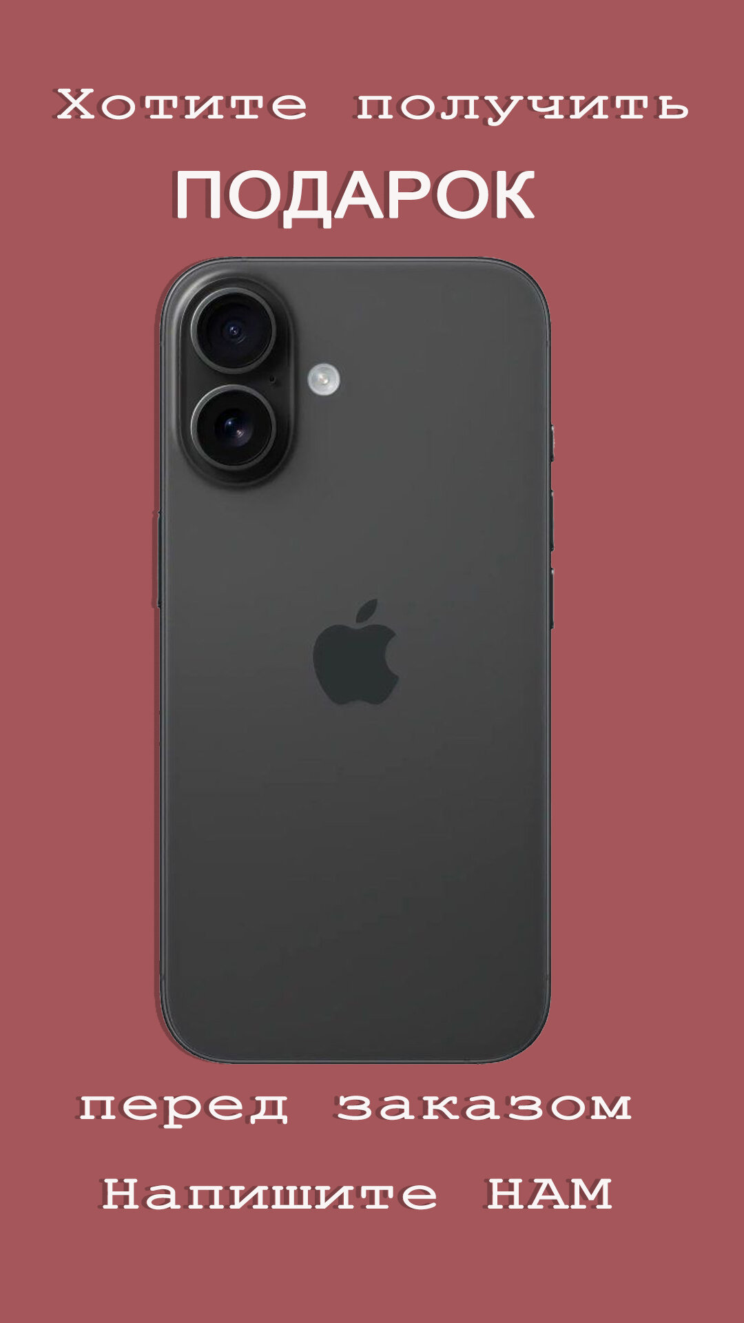 Смартфон Apple iPhone 17 256 ГБ, Черный/Black (Dual eSIM)