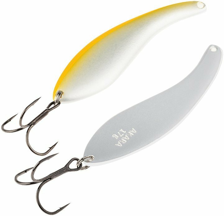 Akara Asp Time Kukri колеблющаяся блесна 70мм, вес 17 г, 12/SIL-блесна хищной рыбалки