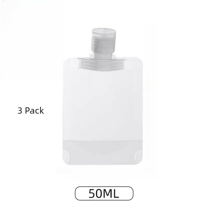 Одноразовый дорожный многоразовый пакет, пакет для лосьона, косметика для ухода за кожей, шампунь и гель для душа,