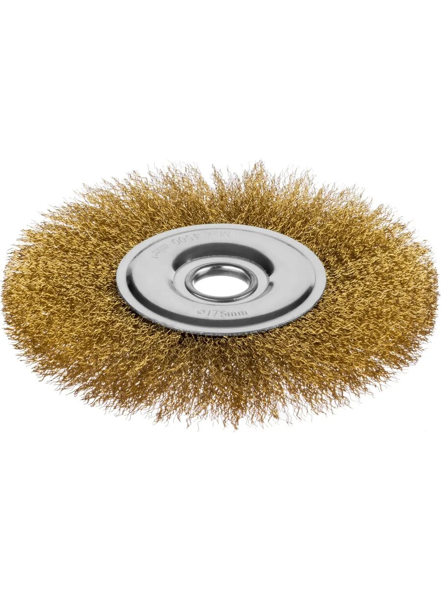 175 мм, витая стальная латунированная проволока 0.3 мм, щет