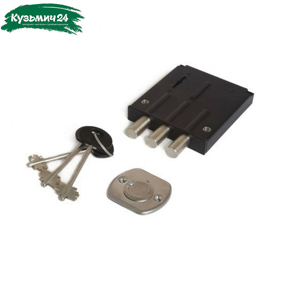 Замок врезной меттэм ЗВ8.812.0.0 3 ключа