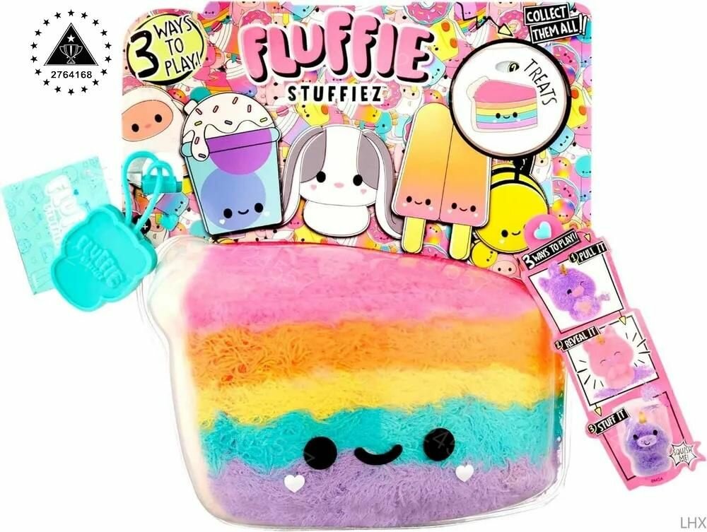 GM Флаффи Стаффиз Игровой набор Fluffie Stuffiez cake Новая серия