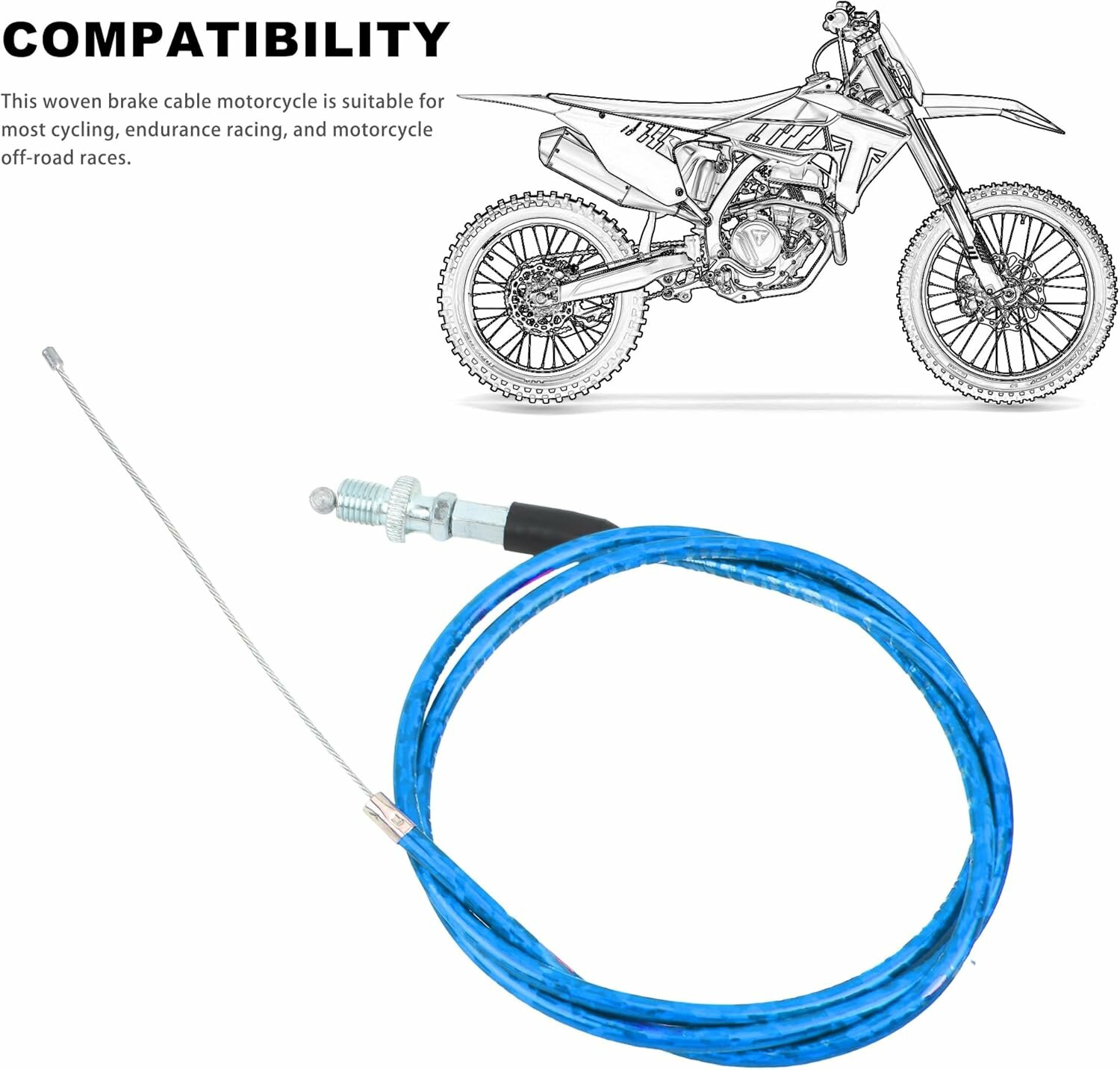 Трос газа дроссельной заслонки на питбайк, мотоцикл 120см