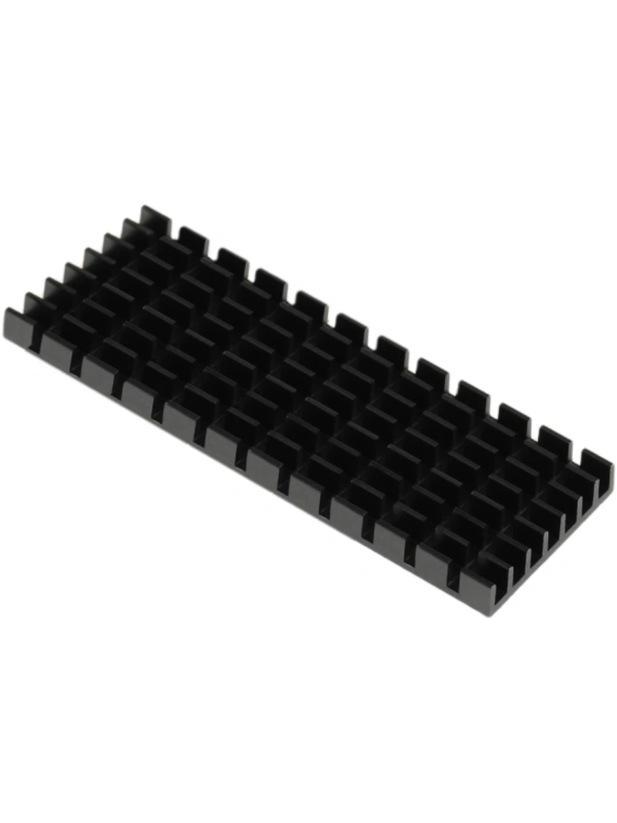 Радиатор охлаждения Digma DGRDRM2A, для SSD, пассивное, металл, черный