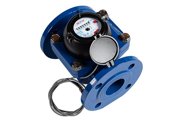 Счетчик воды ЭКОМЕРА-50И Холодный Фланцевый Импульсный
