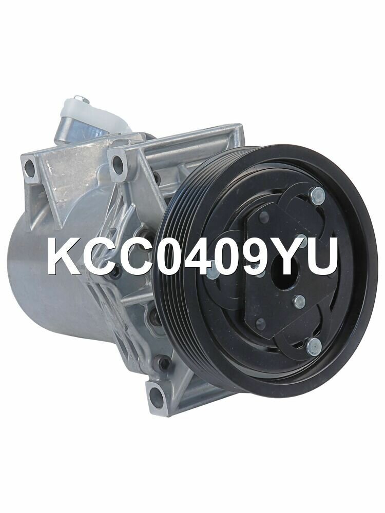 Компрессор кондиционера Krauf KCC0409YU для DACIA Dokker Duster Logan RENAULT Fluence NISSAN Pulsar