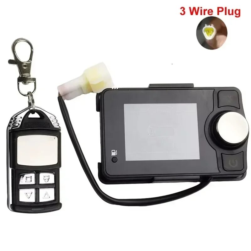 Воздушные дизельные воздухонагреватели, ЖК-монитор, автомобильный обогреватель, 12 В, 24 3 wire plug