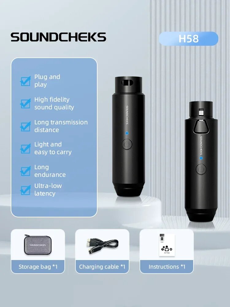Беспроводная микрофонная система SOUNDCHEKS H-58