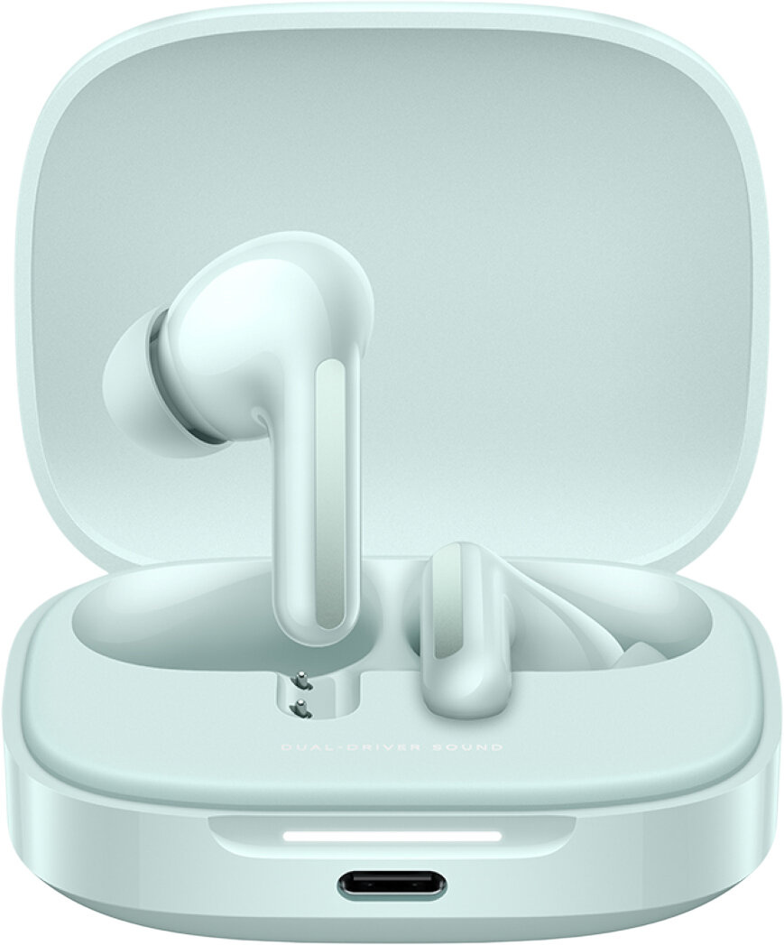 Наушники Xiaomi Buds 6 BHR9245GL, активное шумоподавление, эквалайзер, зеленый