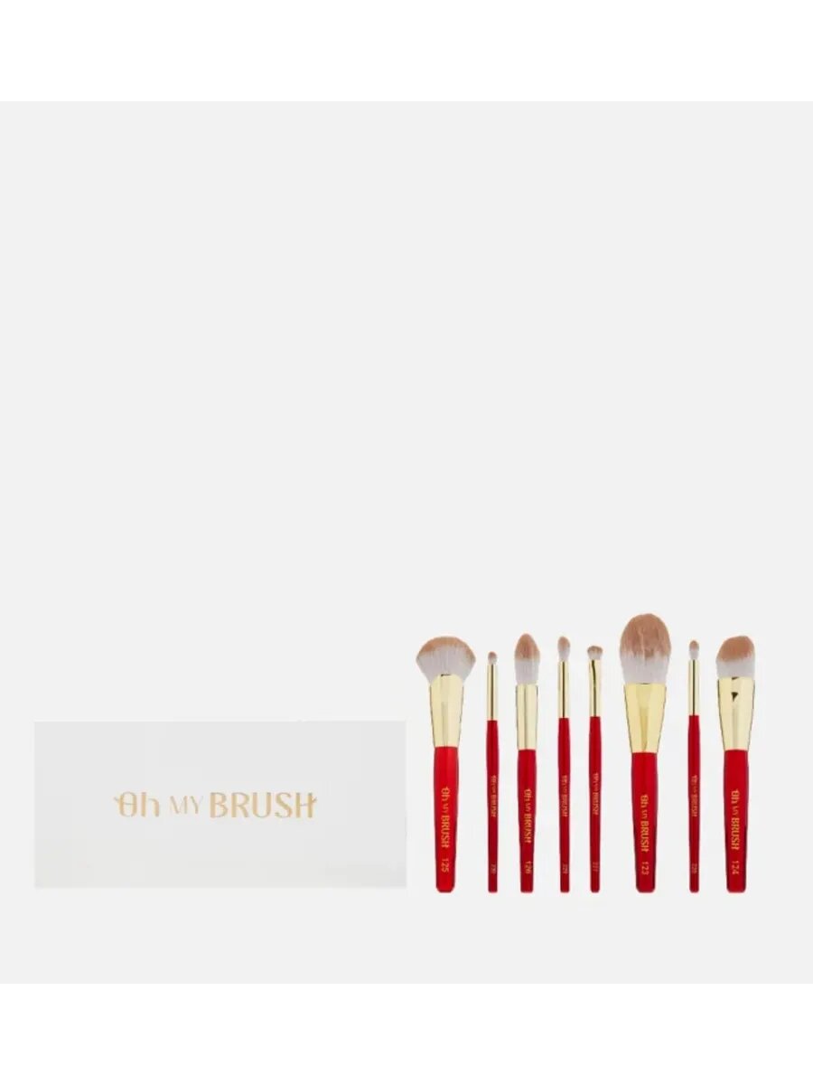Набор кистей для макияжа OH MY BRUSH limited edition my perfect everyday kit, Адвент