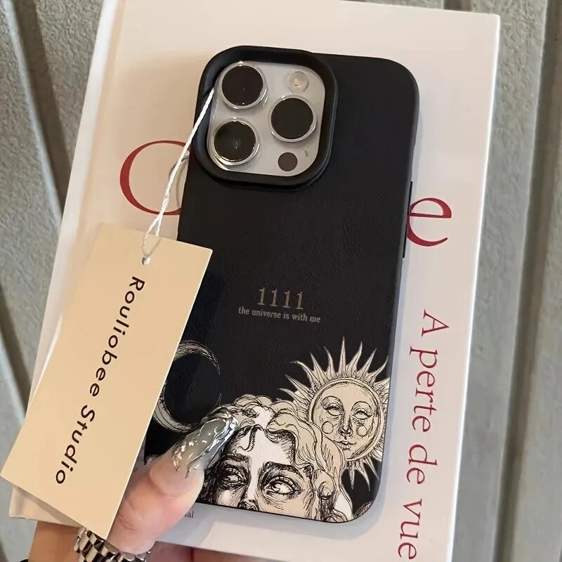 Чехол для iPhone 14 ProMAX Style 1, арт. Roulobbee Studio