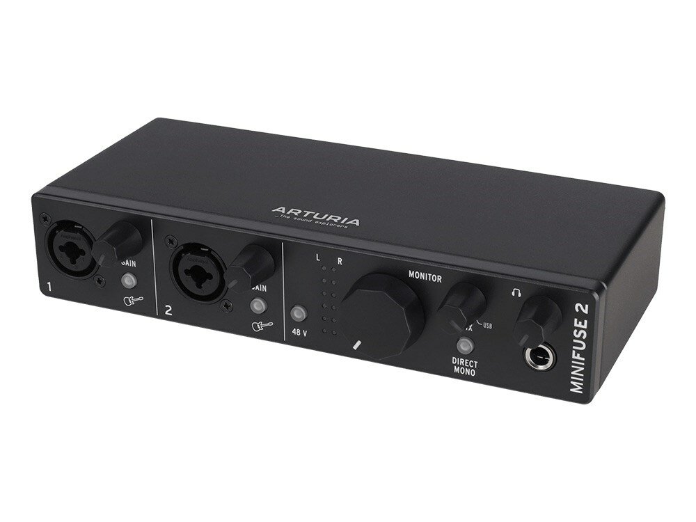 Arturia MiniFuse Recording Pack Black Студийный комплект — фото 1