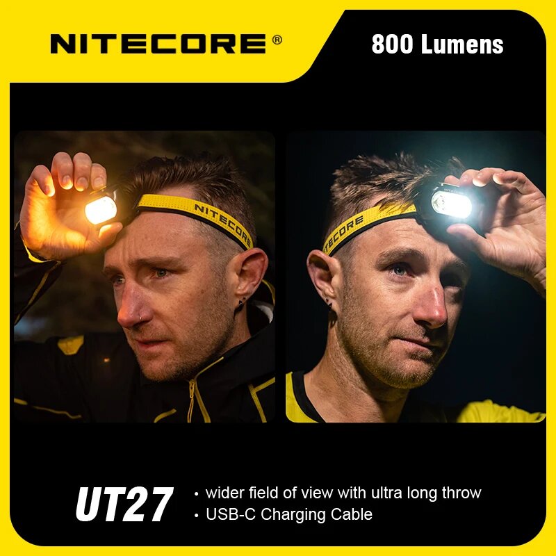 Nitecore UT27 Налобный фонарь black