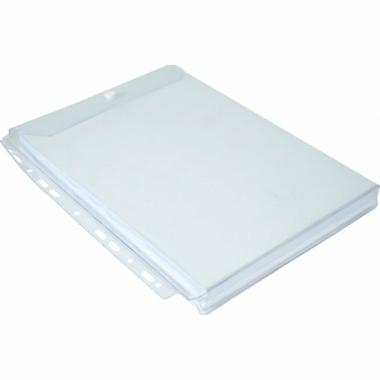 Папка-вкладыш Silwerhof Daily клапан с кнопкой с расширением A4 вертикальный пвх 180мкм (упак:5шт) (2097285МЕ)