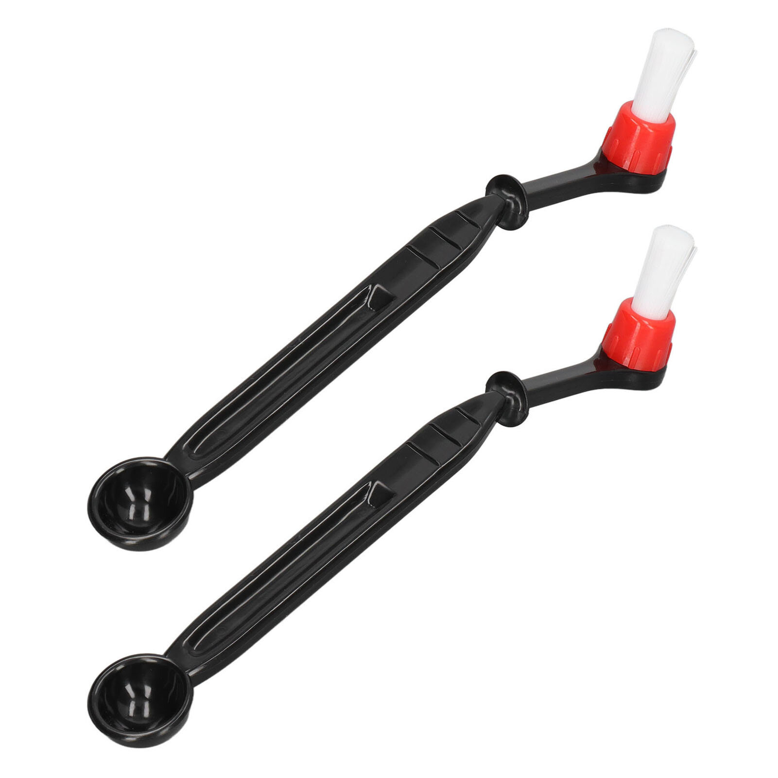 2 шт, щетка для чистки кофемашины, жесткая нейлоновая щетка для кофе, инструменты для чистки кофемолки, вспениватели молока