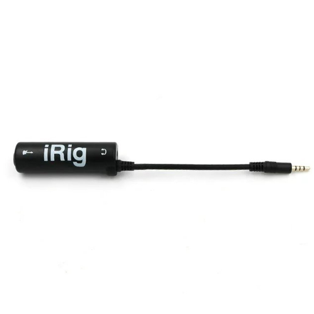 Гитарный Эффектор Интерфейс Аудио для iPhone Конвертер Гитарного Кабеля Черный, Технология Покраски Поверхности, Вес Товара 28 г, Вес Упаковки 59 г, Размер Товара 70*20 мм, Размер Упаковки 175*130*25 мм, В комплект входят 1 гитарный эффектор и 1