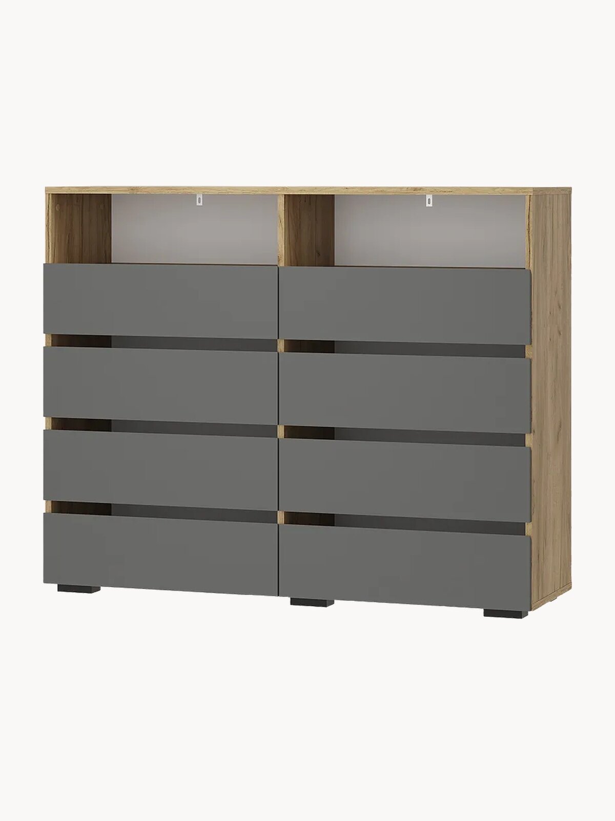 Комод деревянный для вещей и игрушек Твист с ящиками большой