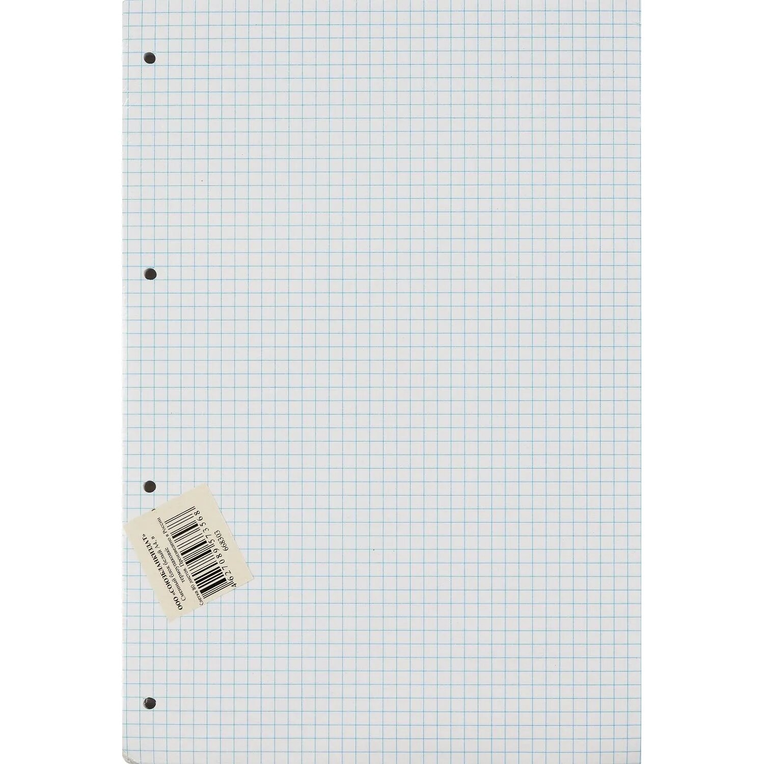 Сменный блок 80л, клетка, А4