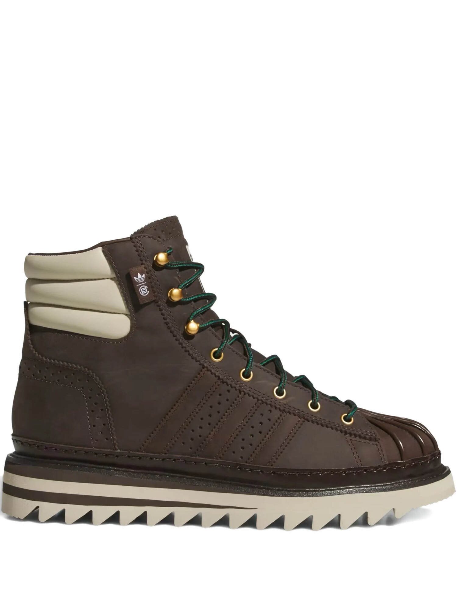 Кроссовки adidas Pro Model, размер 6.5 US, коричневый