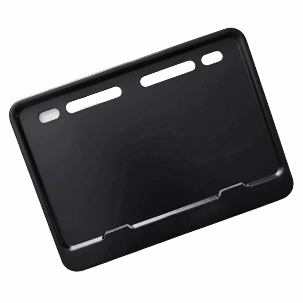 Рамка для номерного знака мотоцикла, Черный - Тип А