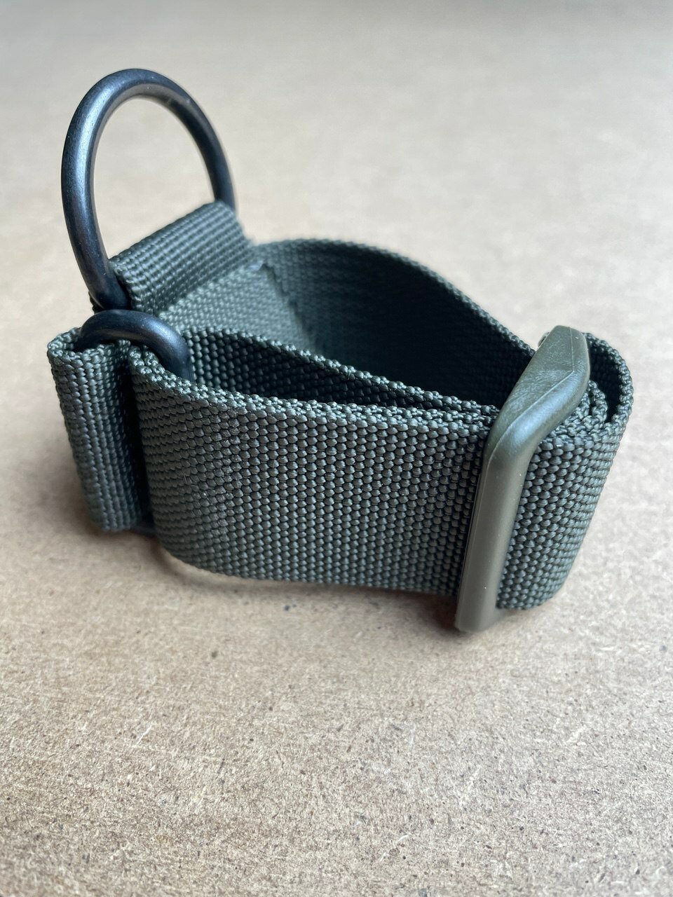 Антабка-обхват для ружья, система долг, черный, полукольцо