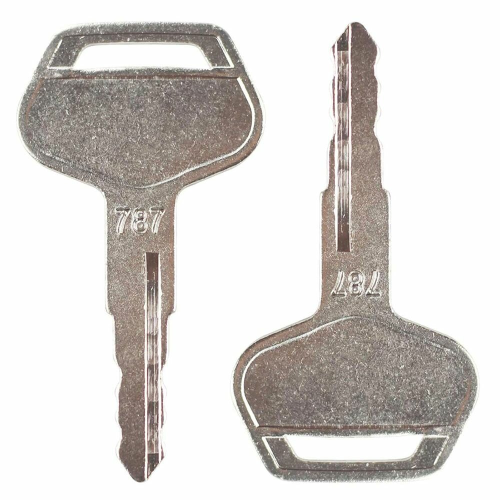 Ключи Зажигания в стиле 2ШТ 787 для Экскаватора-Бульдозера-Погрузчика Komatsu