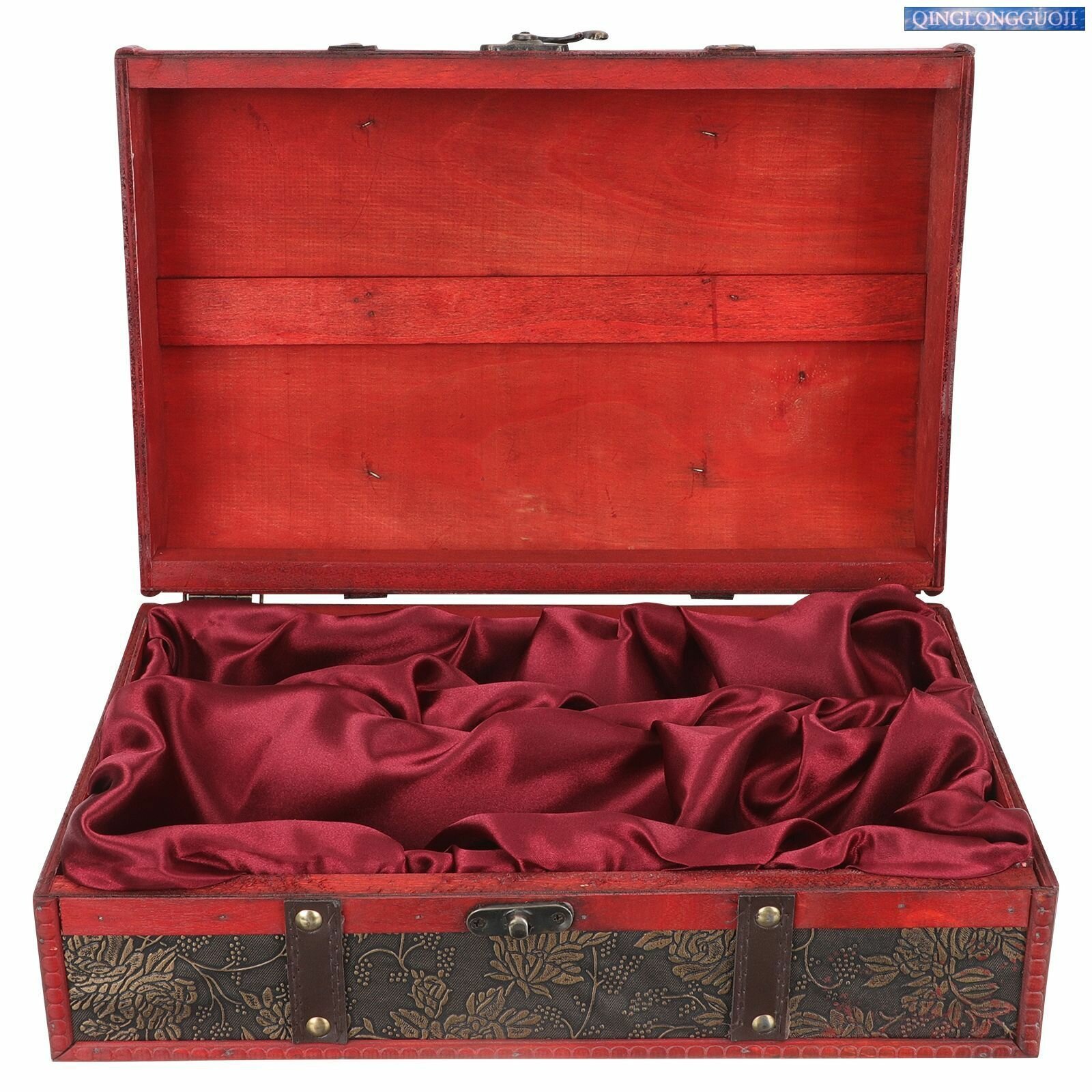 Праздничная Деревянная Коробка Для Двух Бутылок Вина Идеально Для Подарка 35x23 Cm