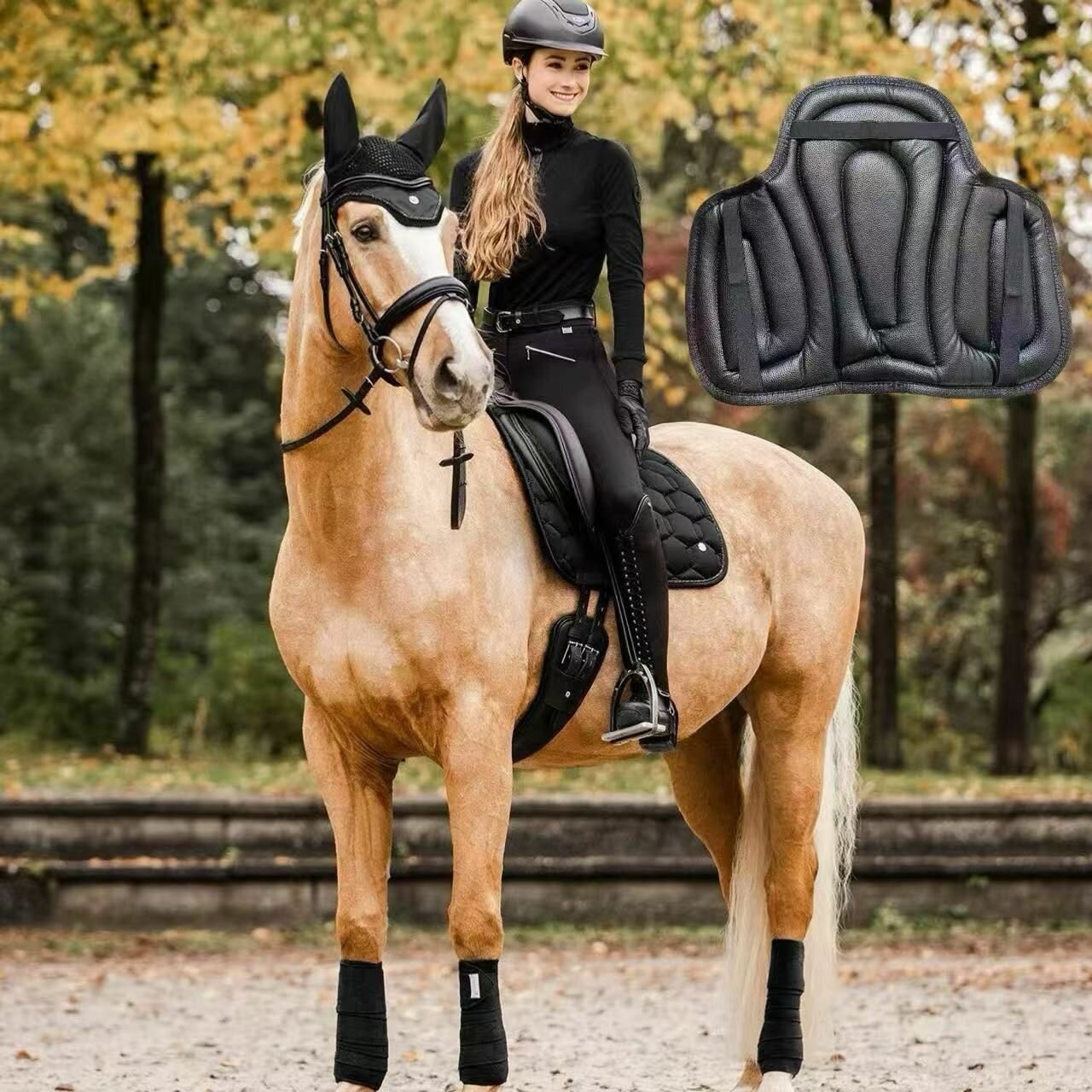 Амортизатор Под Седло Лошади Вальтрап Для Конного Спорта
